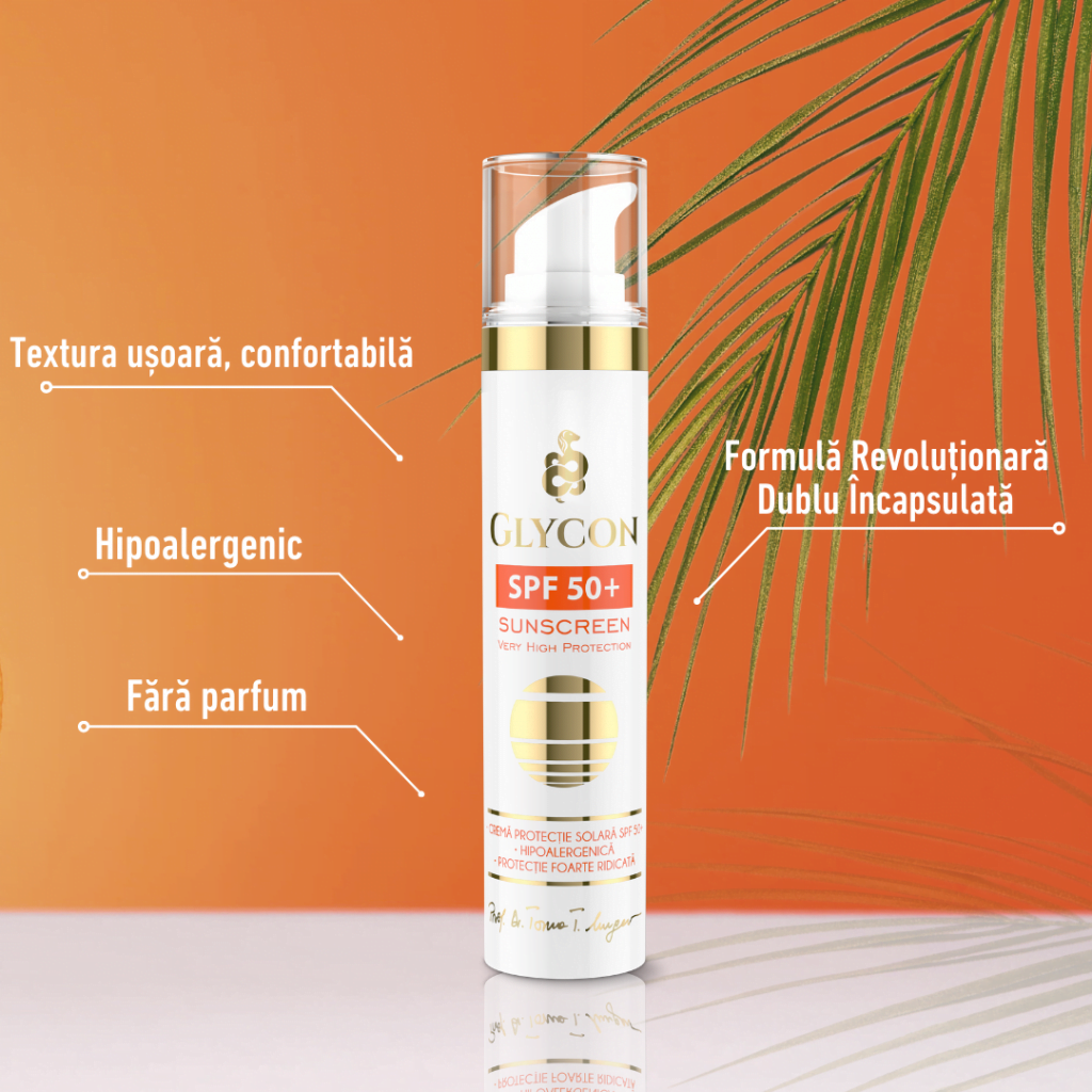 Glycon cremă fără parfum SPF50+ - 50 ml