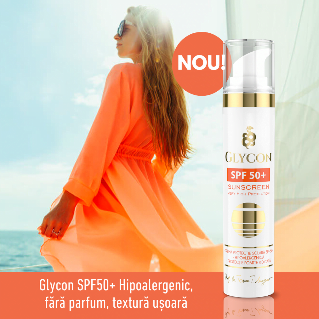 Glycon cremă fără parfum SPF50+ - 50 ml