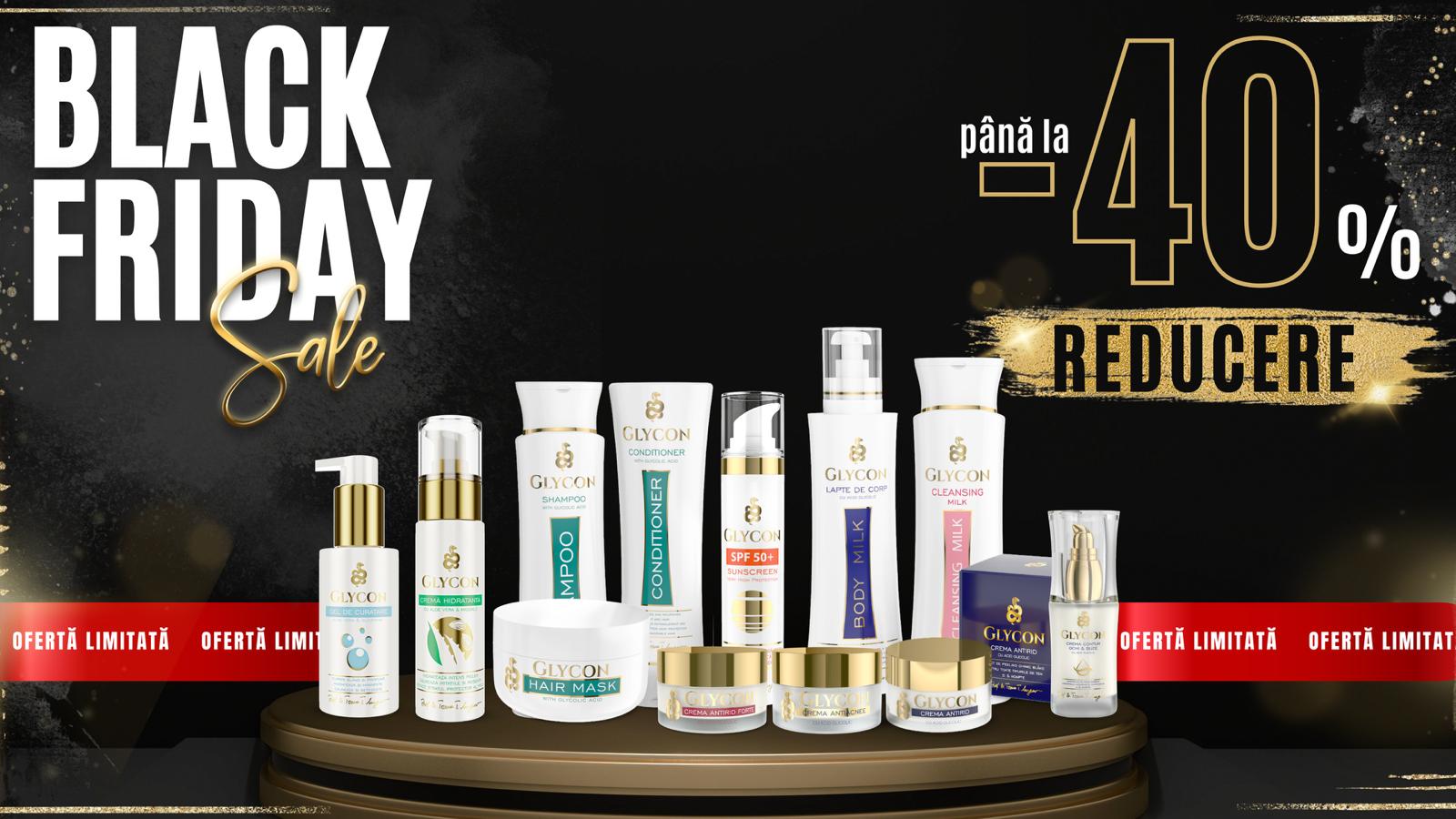 Gama de produse profesionale Glycon cu acid glicolic